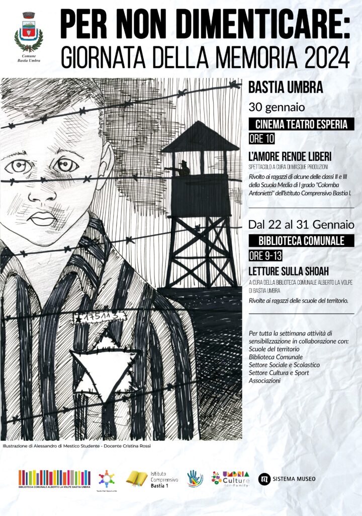 COMUNICATO STAMPA. PER NON DIMENTICARE: Il programma della Giornata della Memoria 2024 del ...