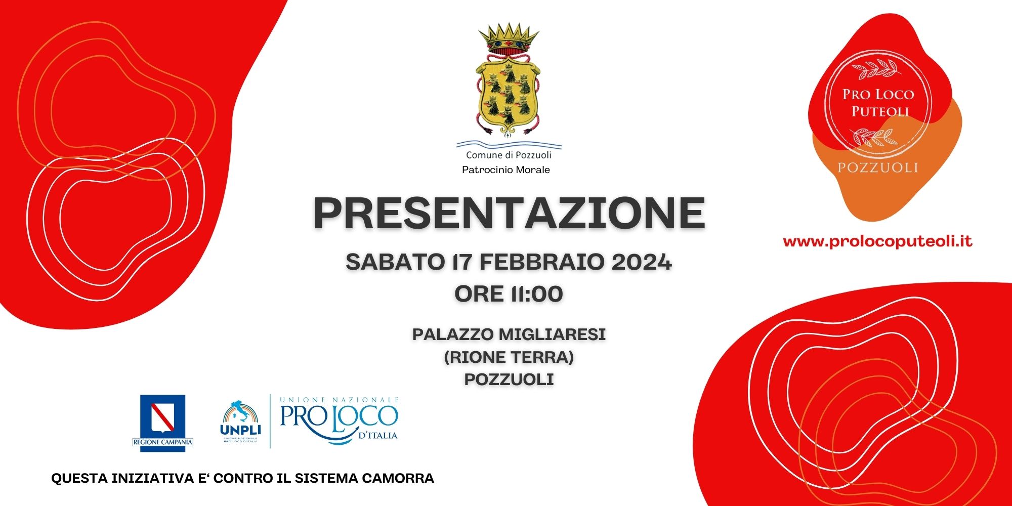 COMUNICATO STAMPA: Pro Loco Puteoli APS, Presentazione Ufficiale il 17 ...
